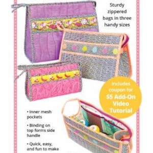 Open Wide Zipper Pouch 2.0 Sewing Pattern by Annie Paper Pattern - Etsy