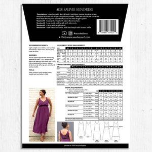 Sew House Seven Sauvi Sundress Paper Sewing Pattern - Etsy