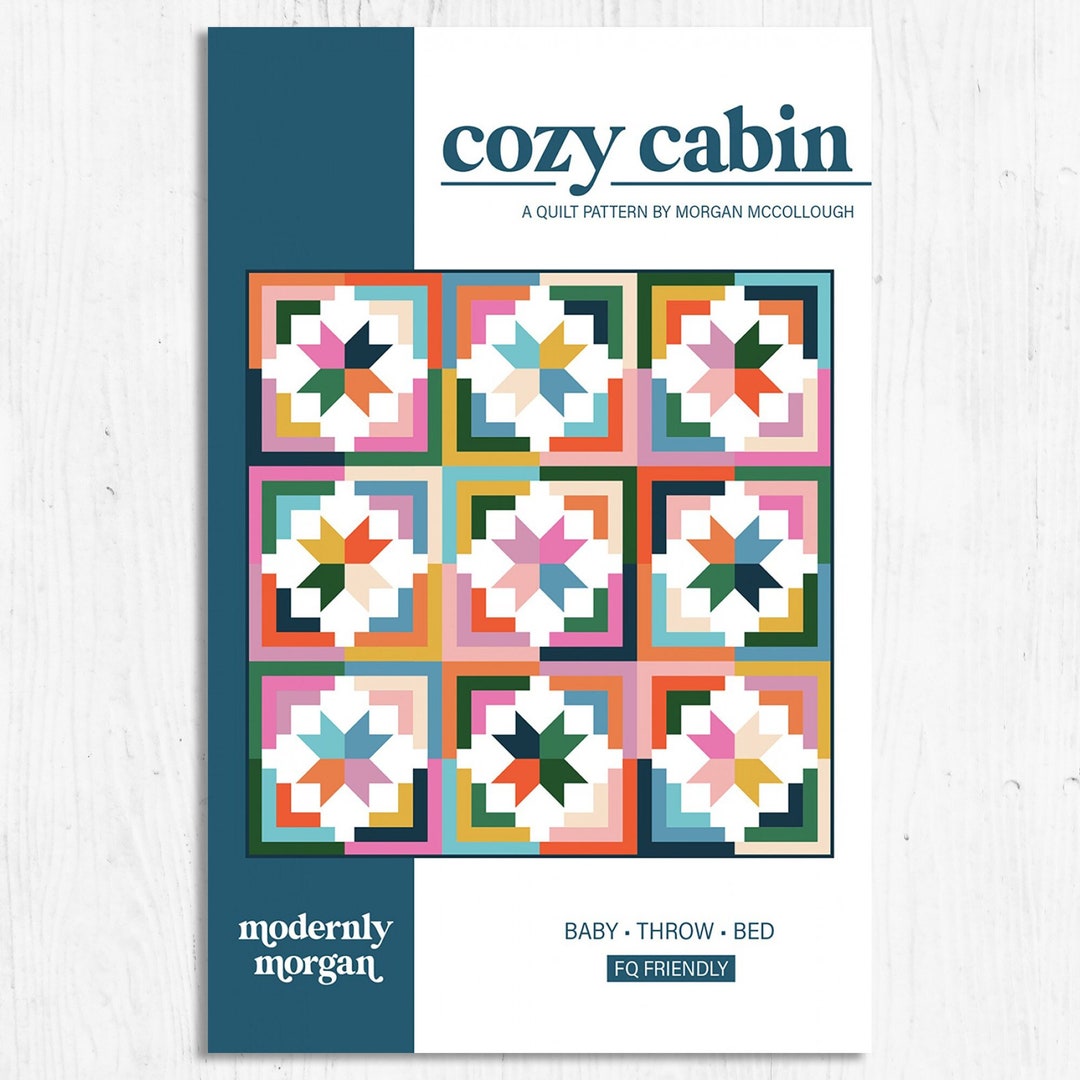 Modernly Morgan Cozy Cabin Quilt Pattern - Etsy