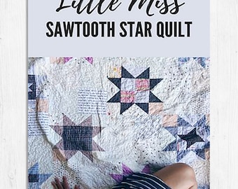 Southern Charm Quilts Little Miss Sawtooth Quilt Pattern Pattern New - Etsy