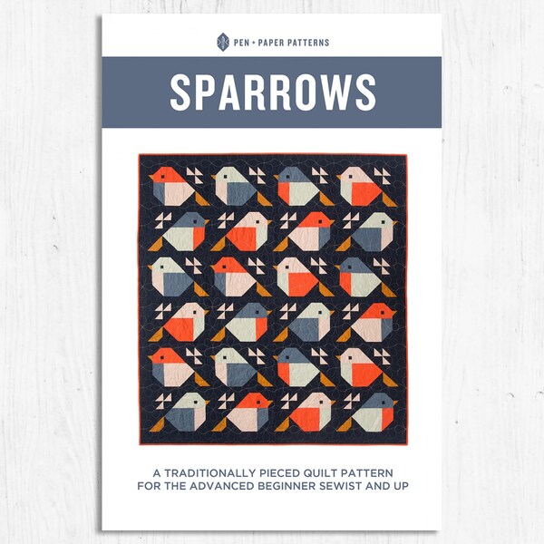 Sparrow Quilt Pattern - Etsy