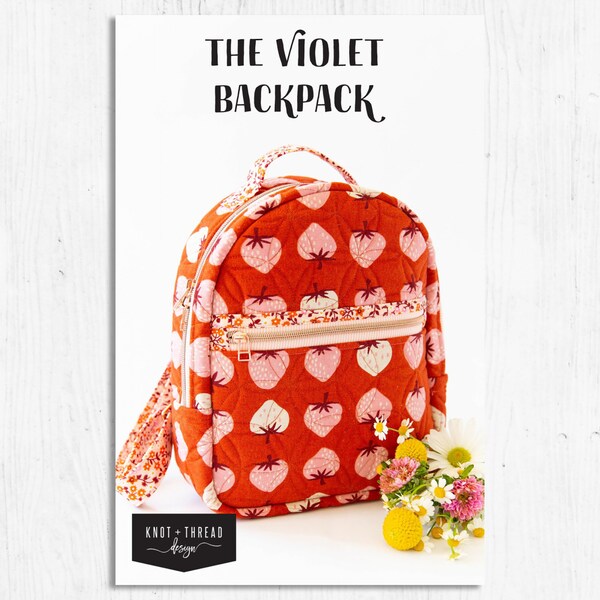 Violet Backpack Pattern - Etsy