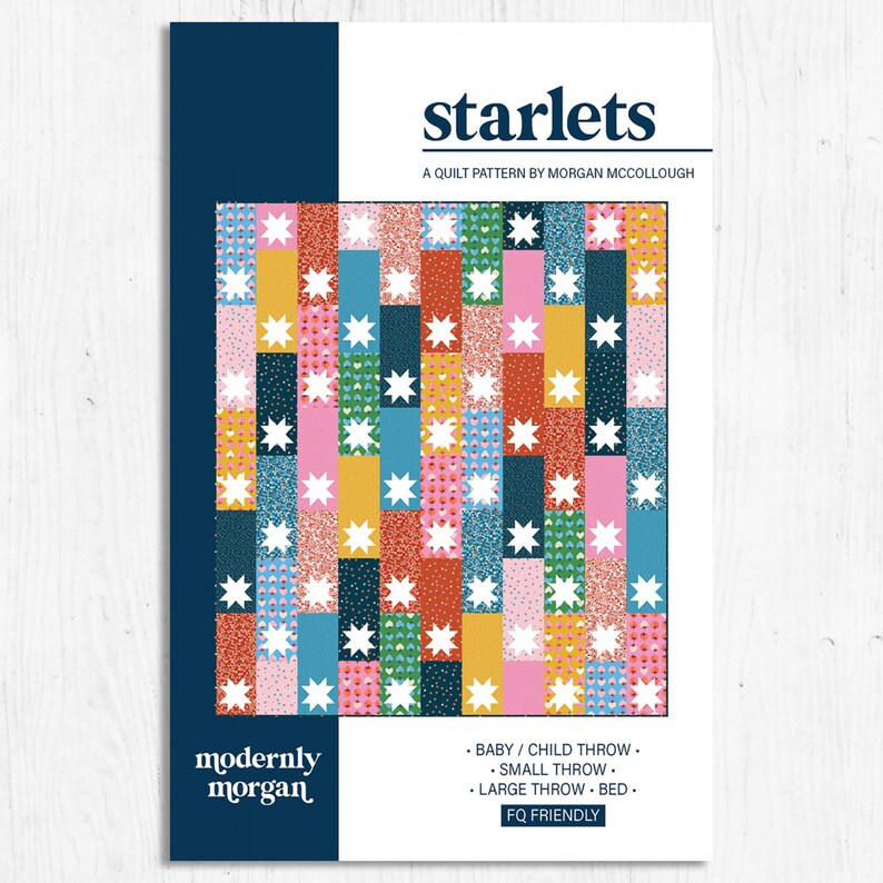 Modernly Morgan Starlets Quilt Pattern - Etsy