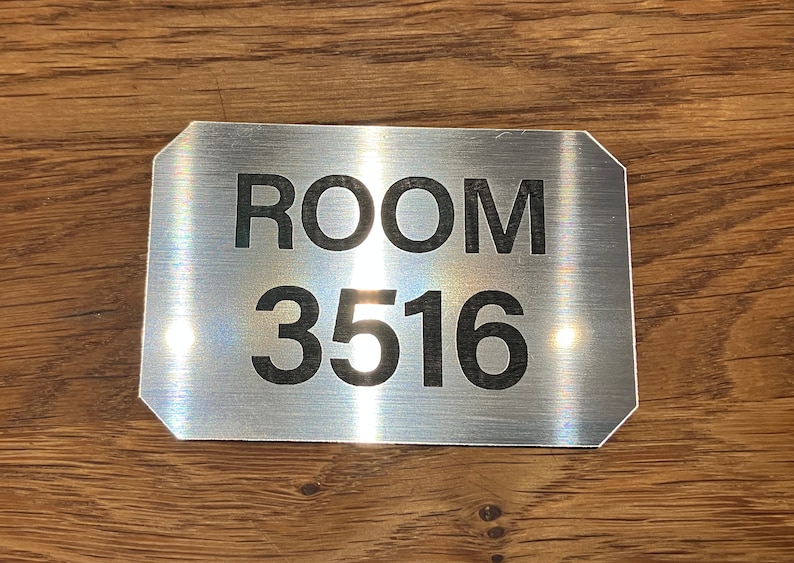 Custom Laser Engraved Room Signs Office Door Signs - Etsy
