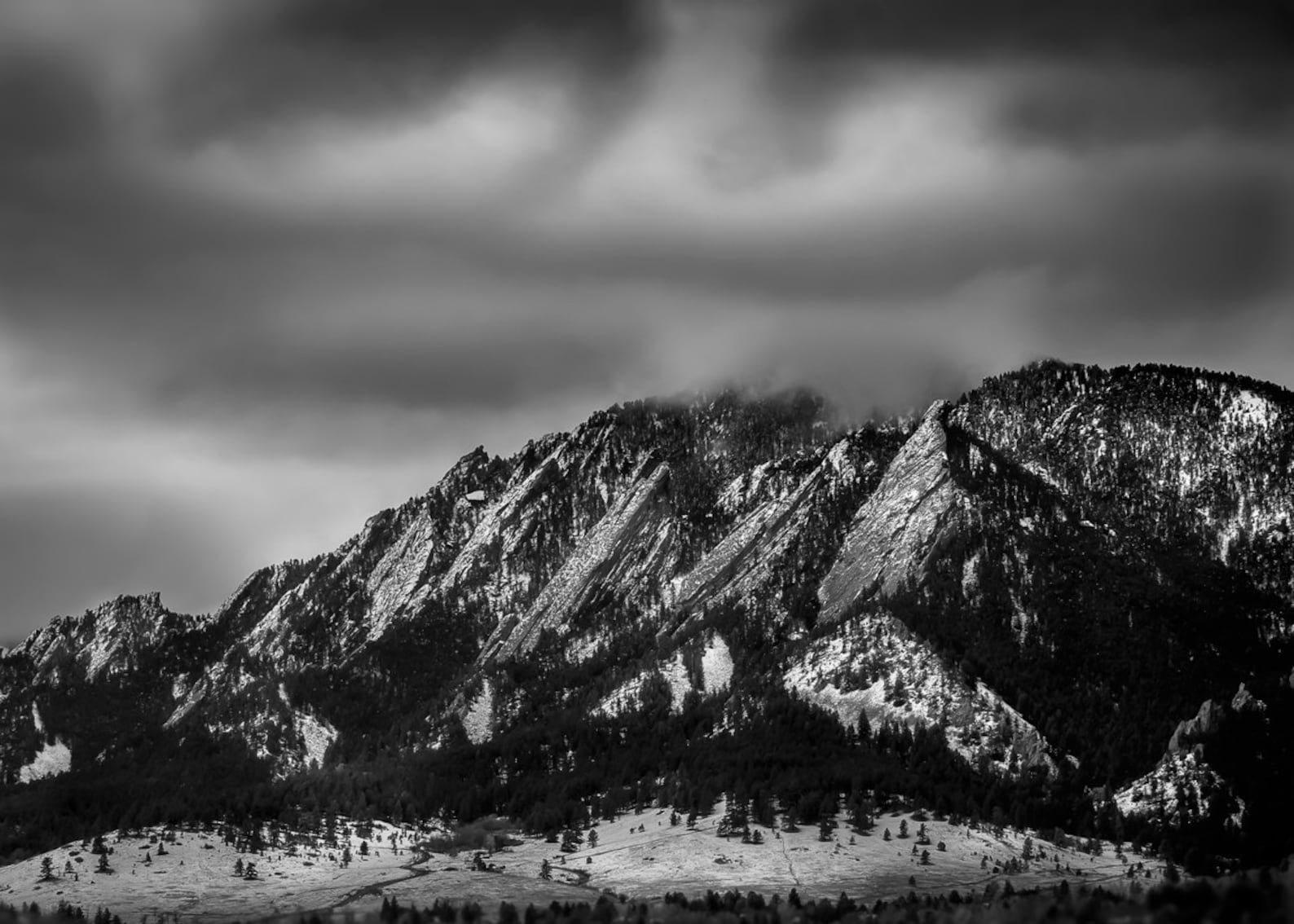 Nature Photography - Boulder Colorado | Flatirons | Boulder | Black and ...