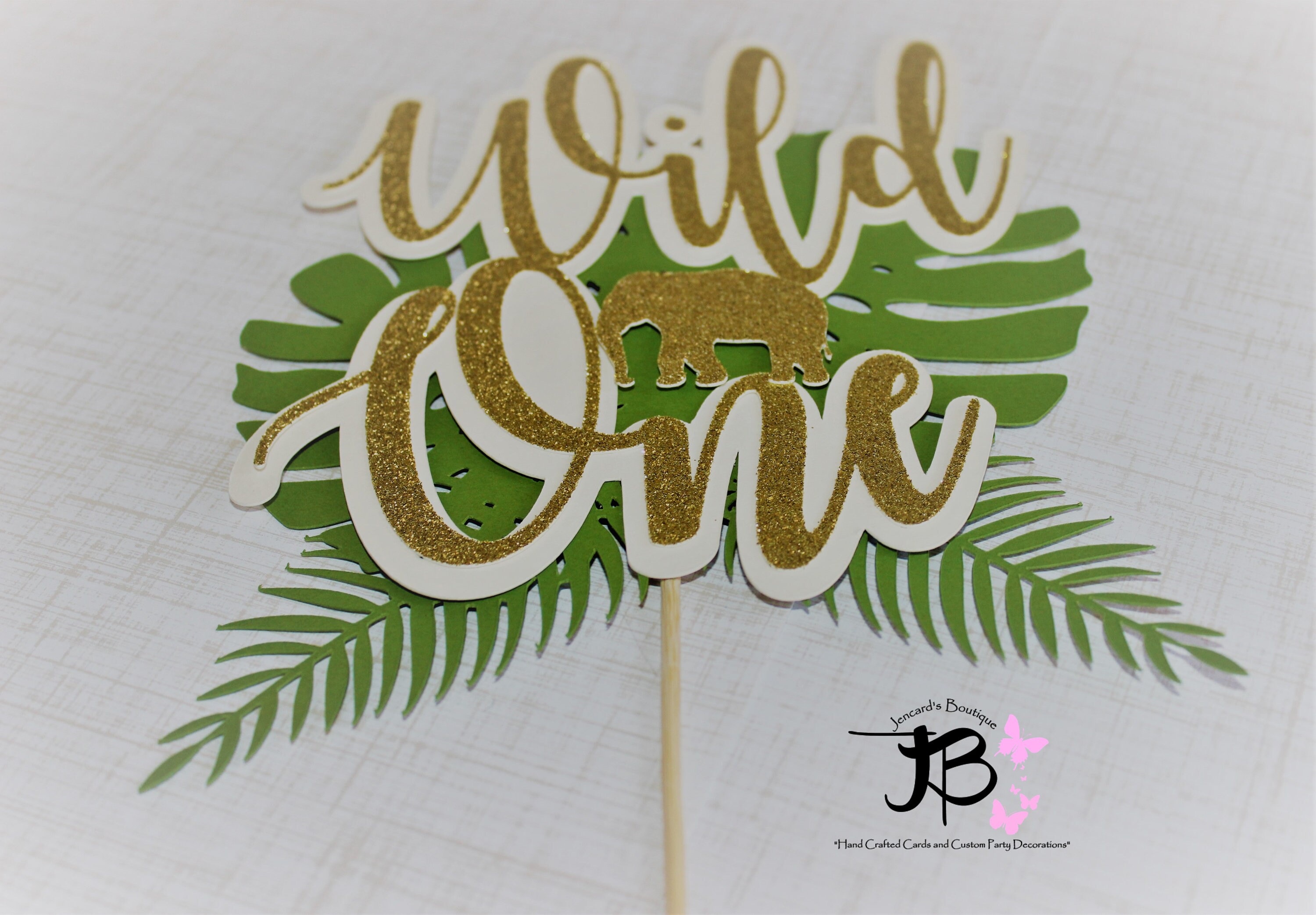 Wild One Cake Toppers Safari Cake Topper Jungle Safari Cake - Etsy
