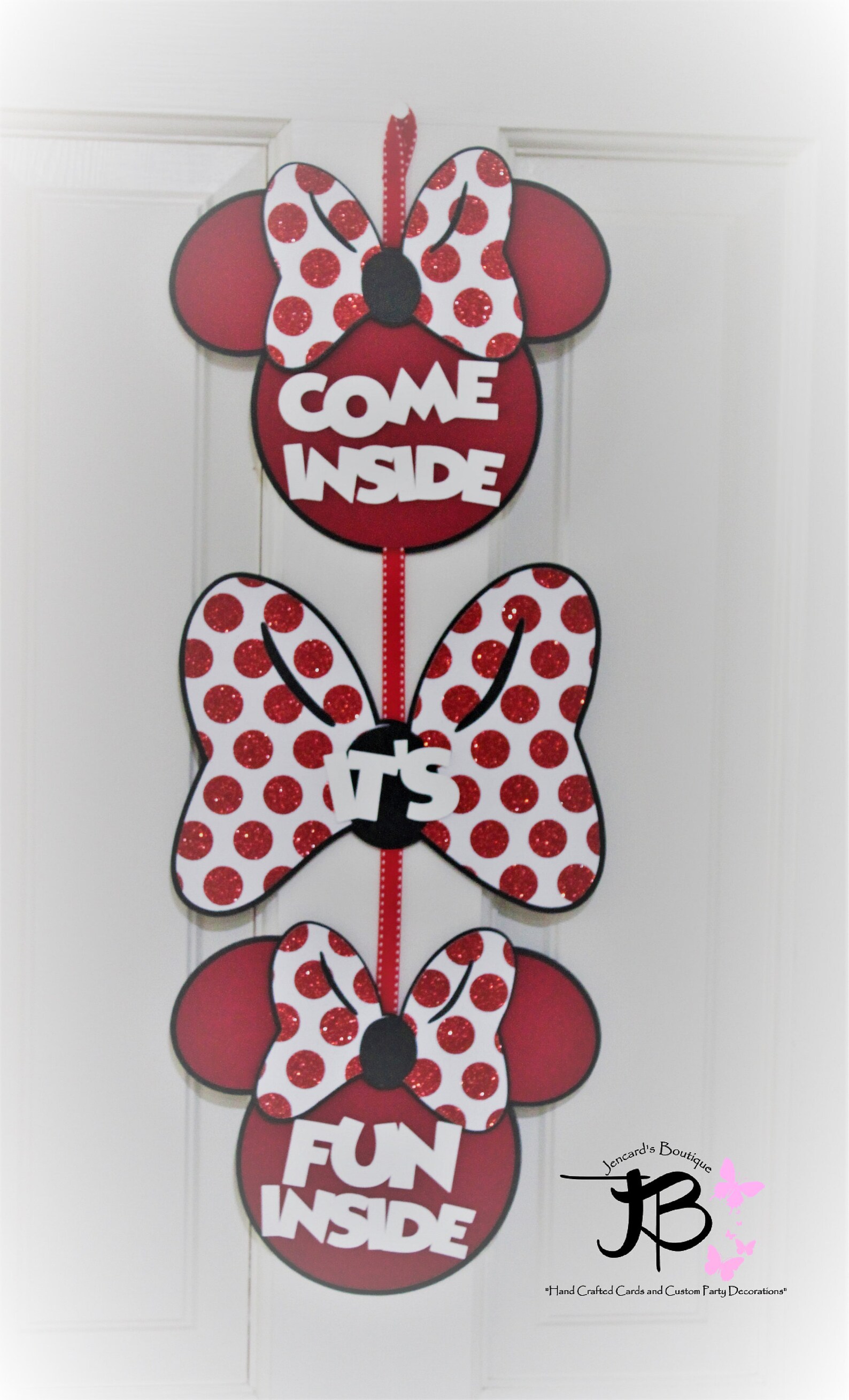 Minnie Mouse Door Sign Minnie Mouse Birthday Door Sign | Etsy