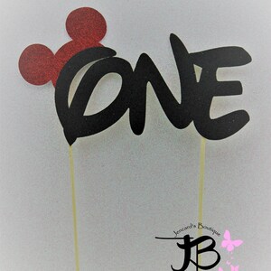 Mickey Mouse Cake Topper, Mickey Cake Topper, Mickey Mouse Custom Cake ...