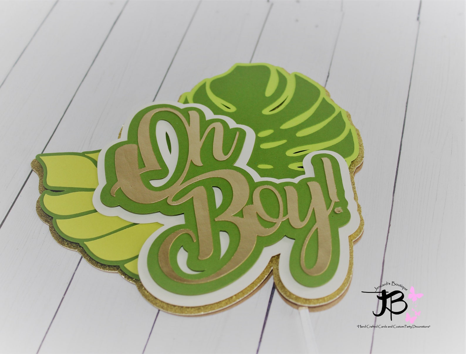 Oh Boy Cake Topper, Oh Boy Baby Shower Cake Topper, Baby Shower Cake ...