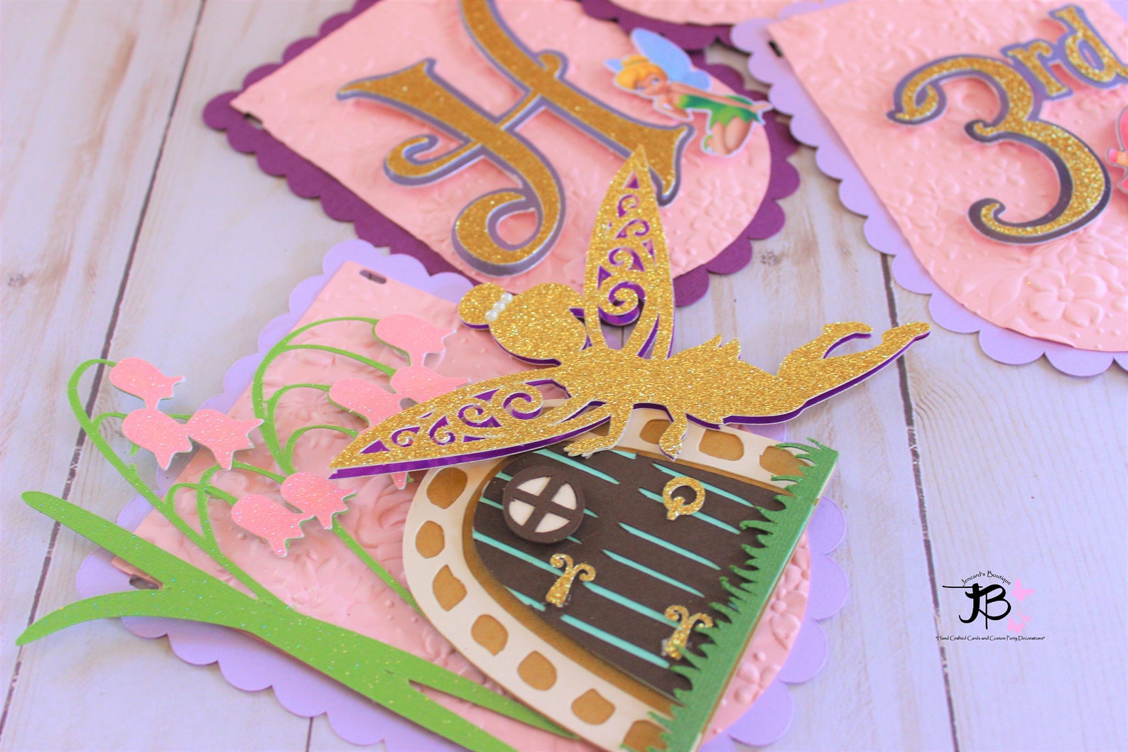 Tinker Bell Birthday Banner Tinker Bell Birthday Decor Fairy | Etsy