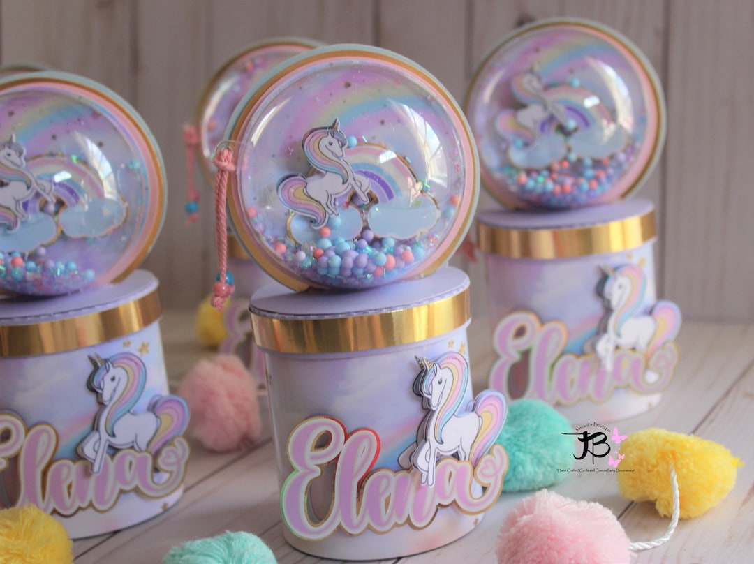 Unicorn Potato Cans, Unicorn Favor Box, Unicorn Personalized Potato ...