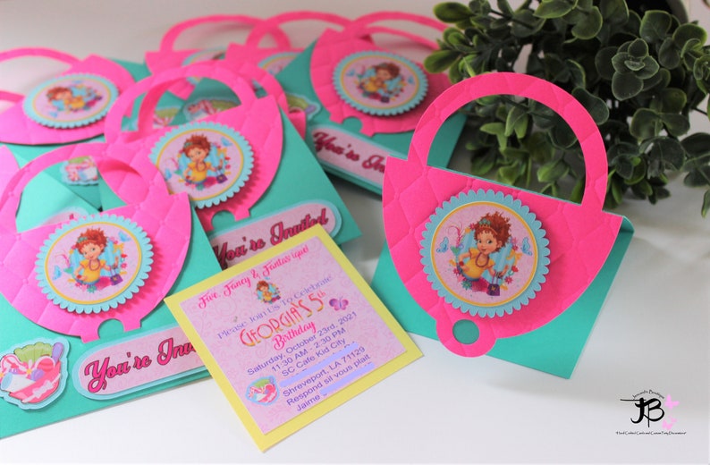 Purse Birthday Invitations Girls Birthday Invitations Fancy - Etsy