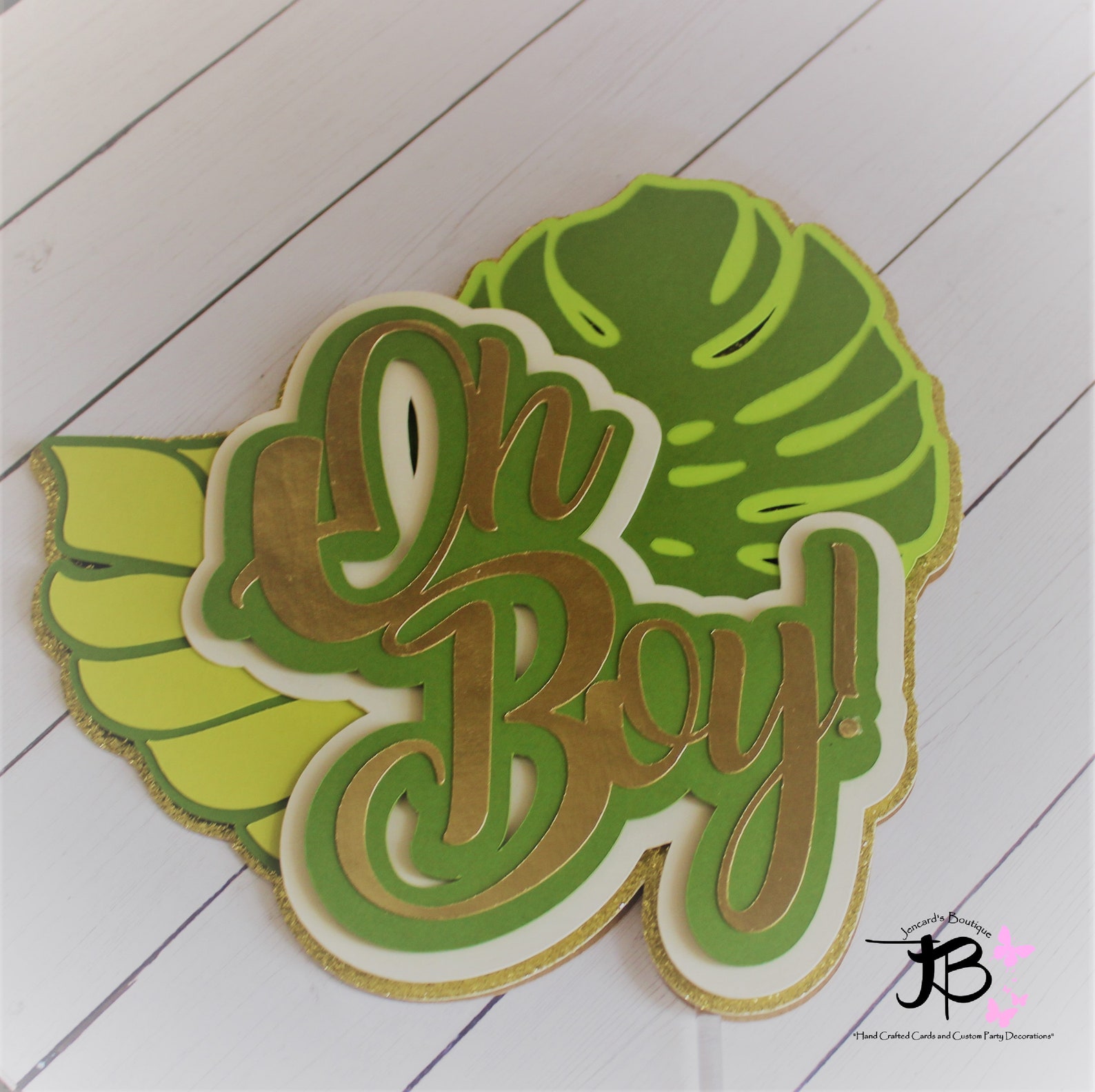 Oh Boy Cake Topper, Oh Boy Baby Shower Cake Topper, Baby Shower Cake ...