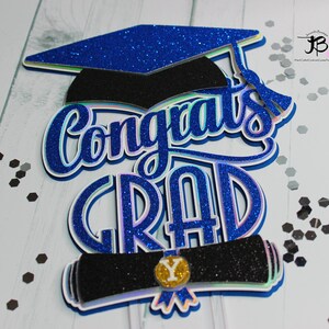 Graduation Cake Topper, Congrats Cake Topper, Congratulations Cake ...
