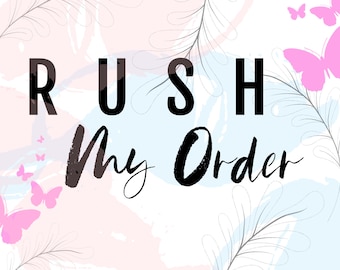 Rush Order - Etsy