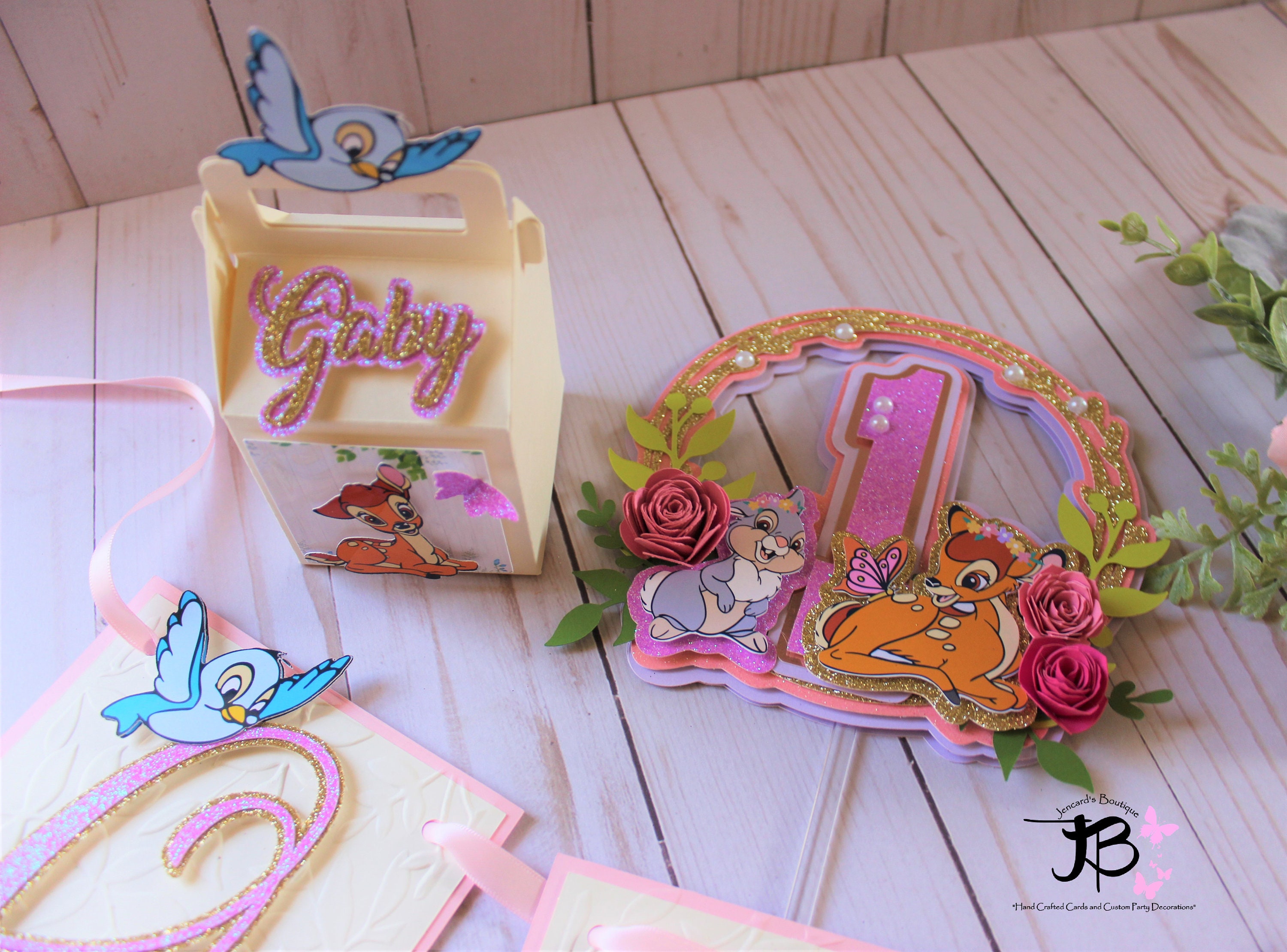 Bambi Favor Box Bambi Custom Favor Boxes Woodland Favor Box - Etsy