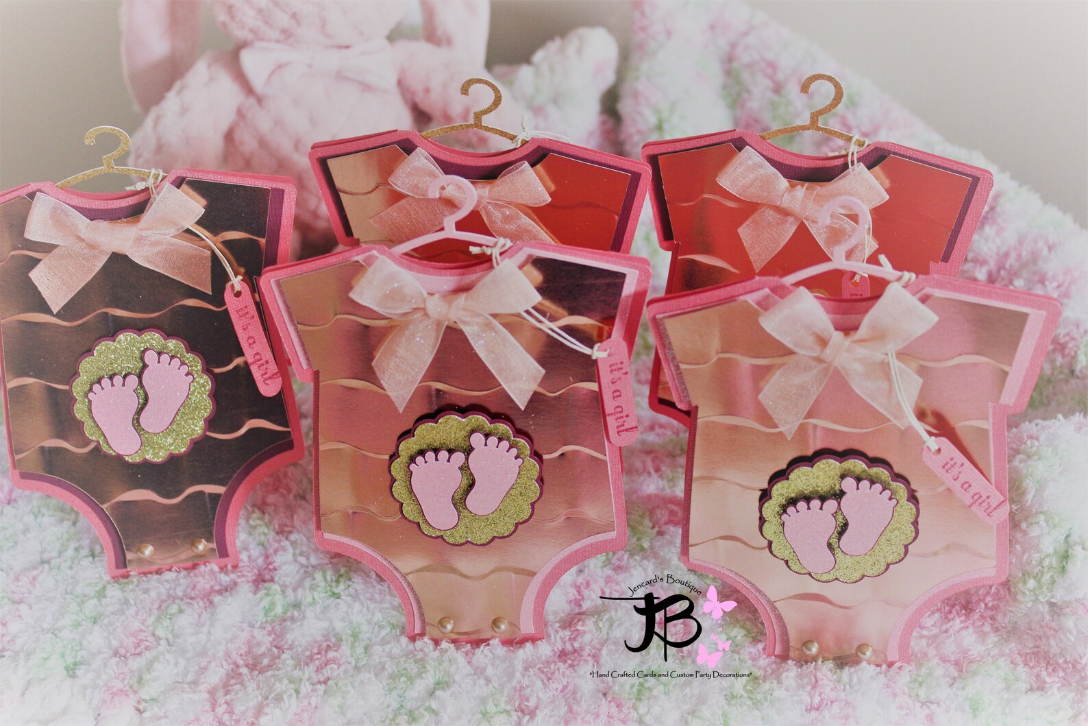 Rose Gold Onesie Invitations Onesie Shower Invitation Rose | Etsy