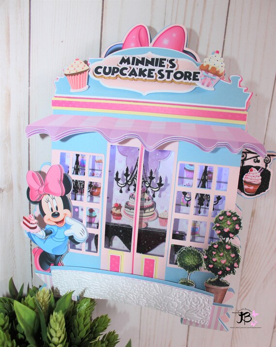 Minnie Mouse Shaker Cake Topper Minnie Cupcake Store Cake - Etsy