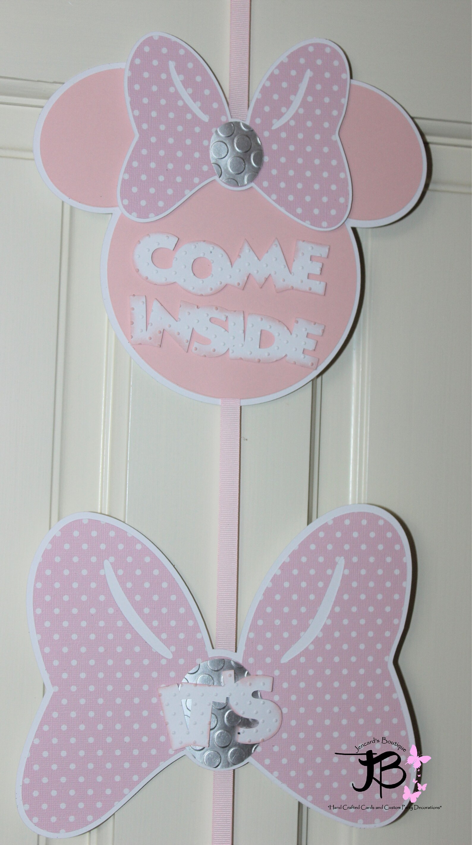 Minnie Mouse Door Sign Minnie Mouse Birthday Door Sign - Etsy