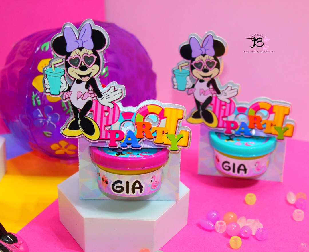 Minnie Mouse Pool Party Theme, Minnie Pool Party Play Dho Box, Minnie ...