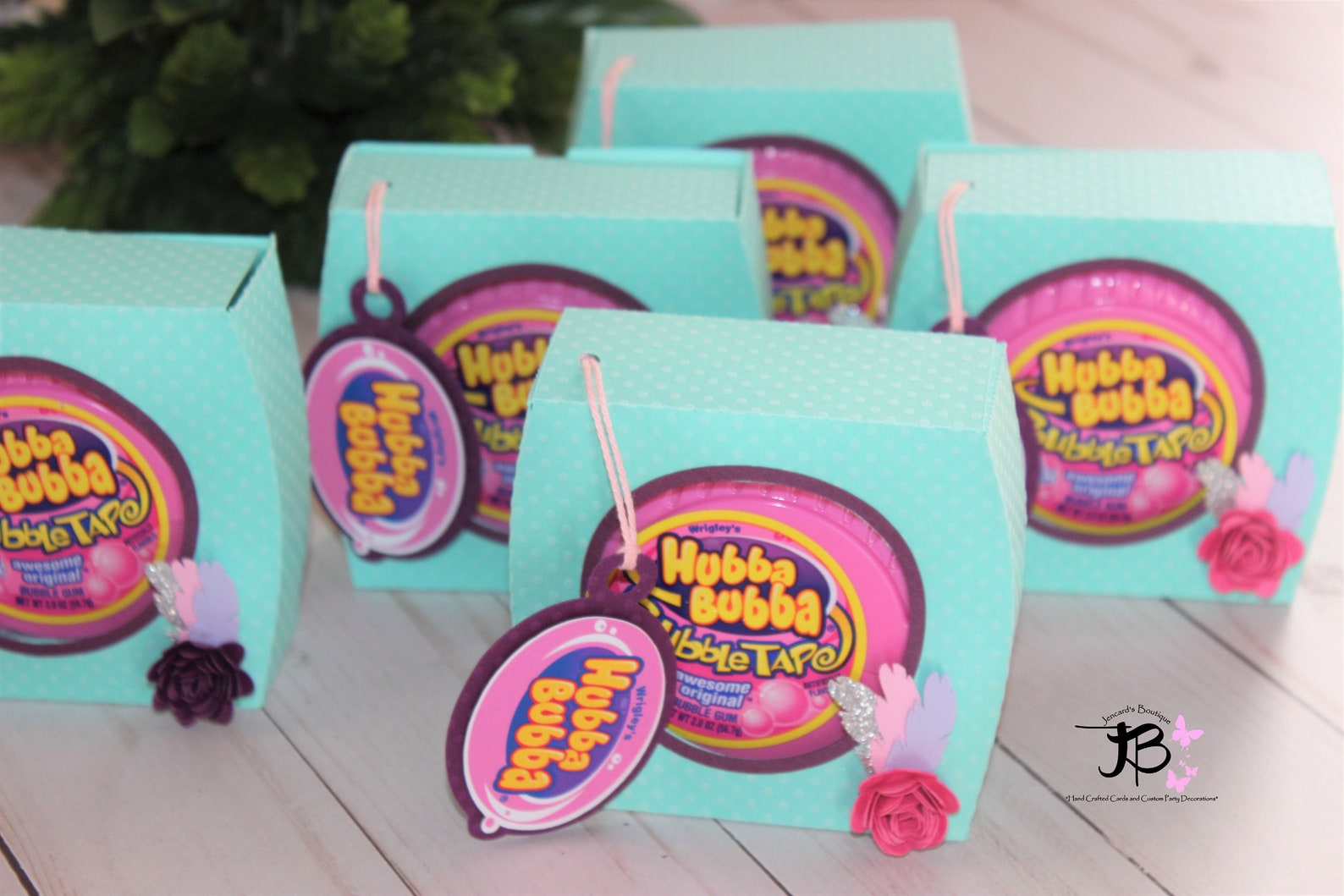 Custom Hubba Bubba Treats Personalized Favor Boxes Hubba - Etsy