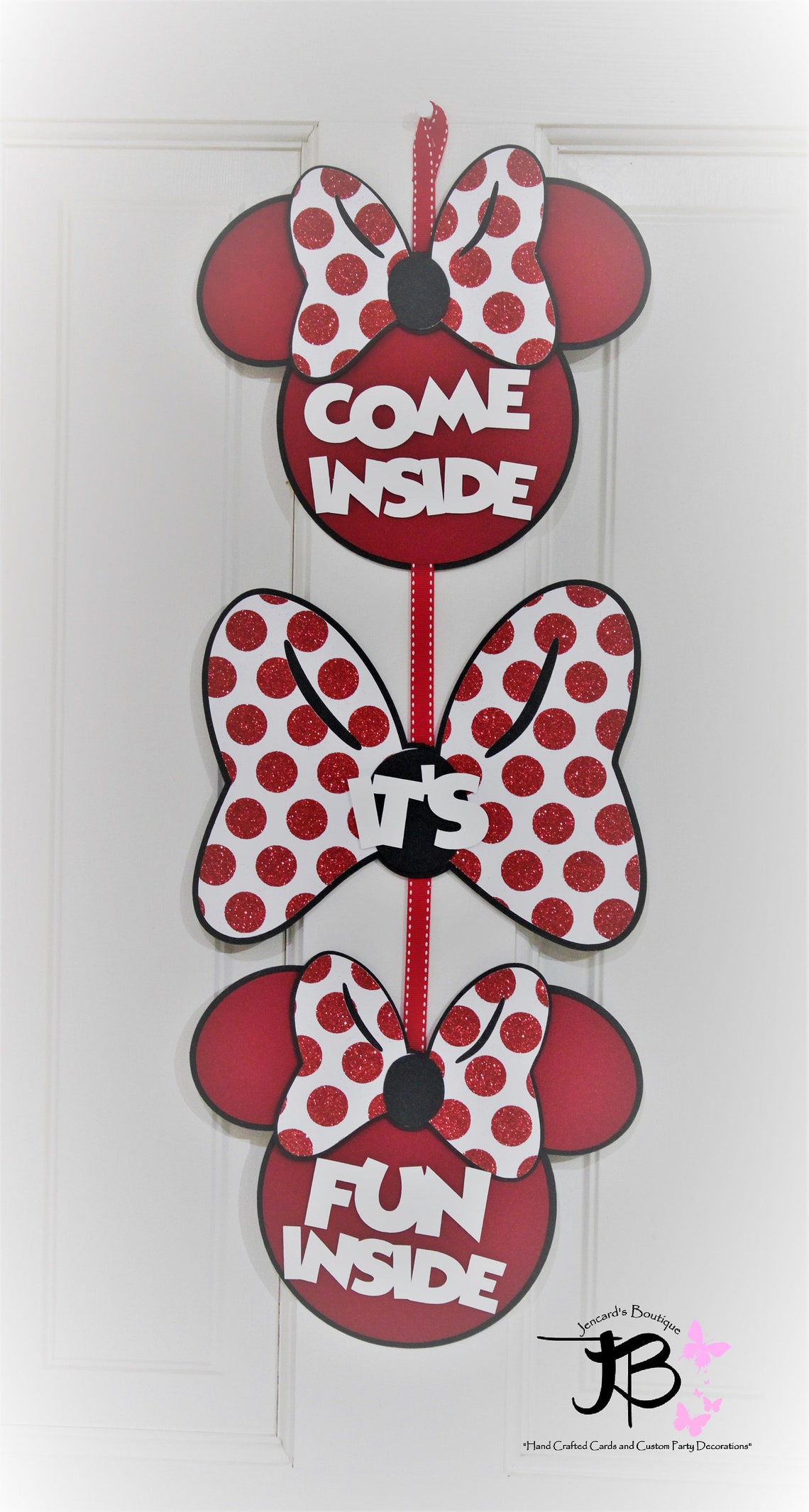 Minnie Mouse Door Sign Minnie Mouse Birthday Door Sign | Etsy
