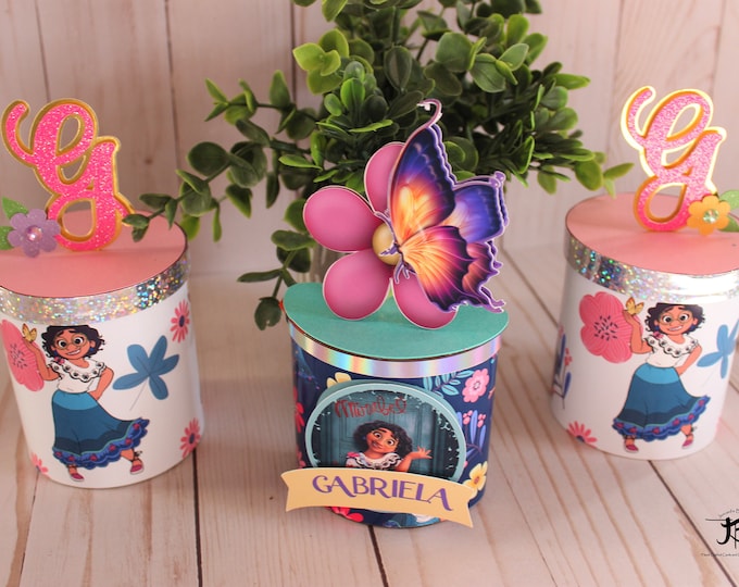 Potato Cans Favor Box, Personalized Potato Cans, Potato Shaker, Encanto ...