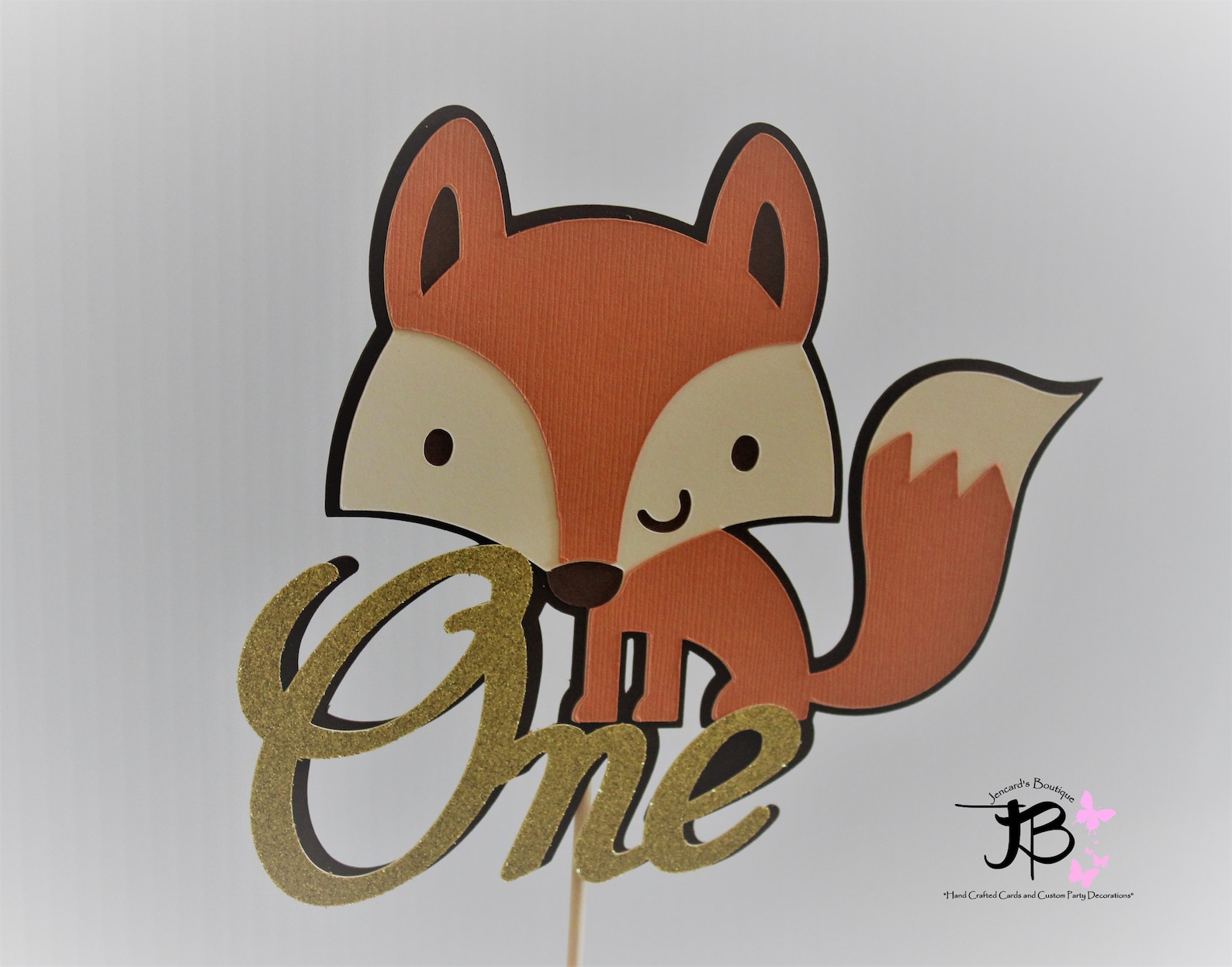 Fox Cake Topper Fox Theme Party Woodland Critters Cake - Etsy