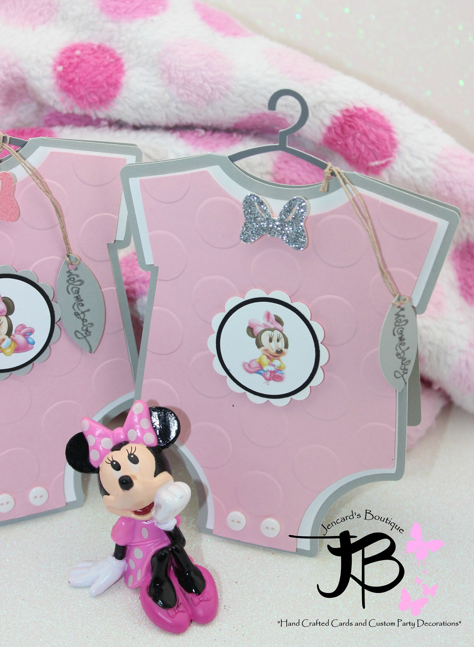 Baby Minnie Mouse Invitations Baby Girl Onesie Minnie Mouse - Etsy