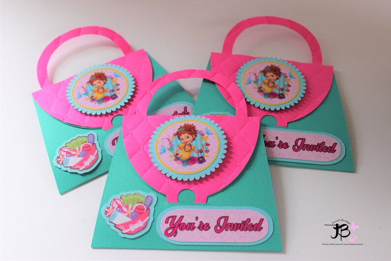 Purse Birthday Invitations Girls Birthday Invitations Fancy - Etsy