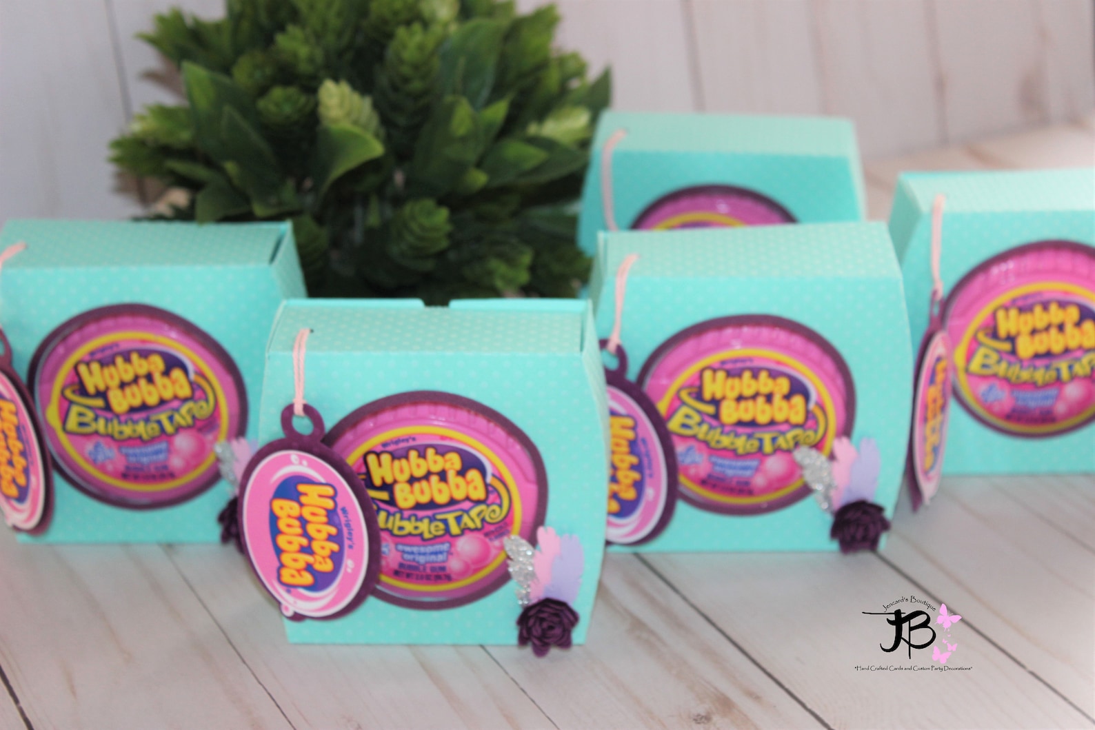 Custom Hubba Bubba Treats Personalized Favor Boxes Hubba - Etsy