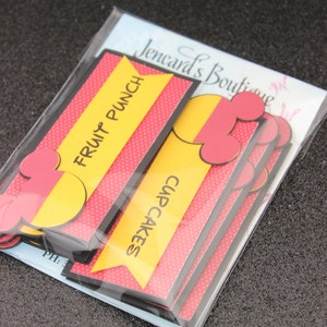 12 Mickey Mouse Food Labels, Mickey Mouse Birthday, Mickey Mouse Place ...