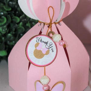 Minnie Favor Boxes, Minnie Gable Boxes, Minnie Treat Bags, Minnie Bow ...