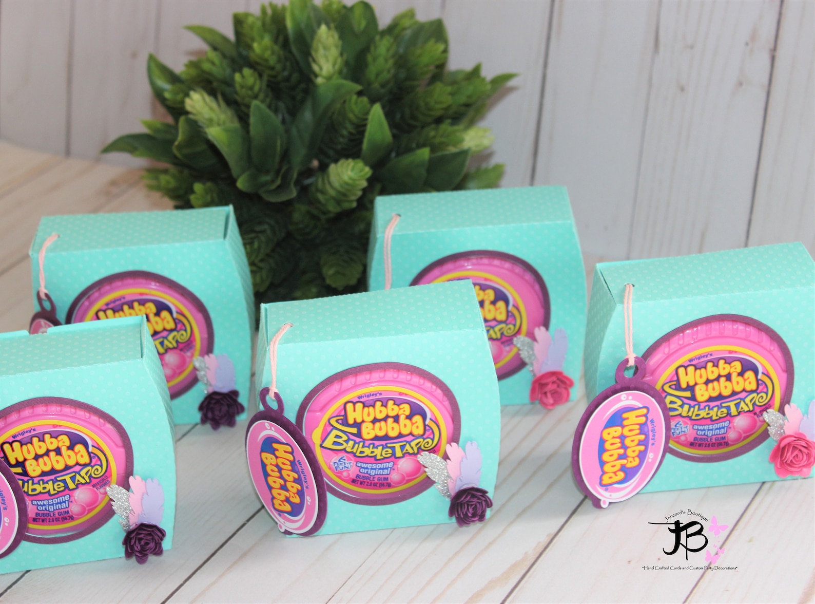 Custom Hubba Bubba Treats Personalized Favor Boxes Hubba - Etsy
