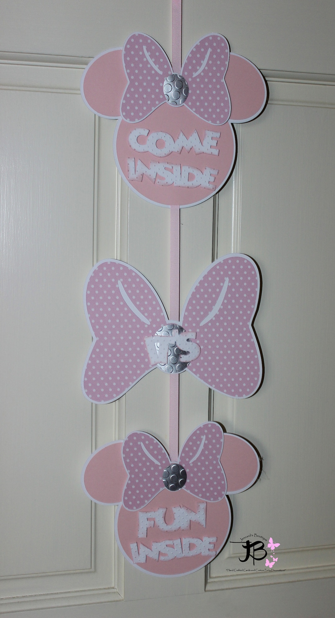 Minnie Mouse Door Sign, Minnie Mouse Birthday Door Sign, Minnie Mouse ...
