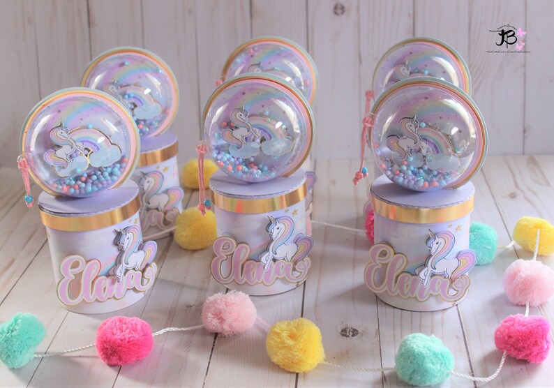 Unicorn Potato Cans, Unicorn Favor Box, Unicorn Personalized Potato ...