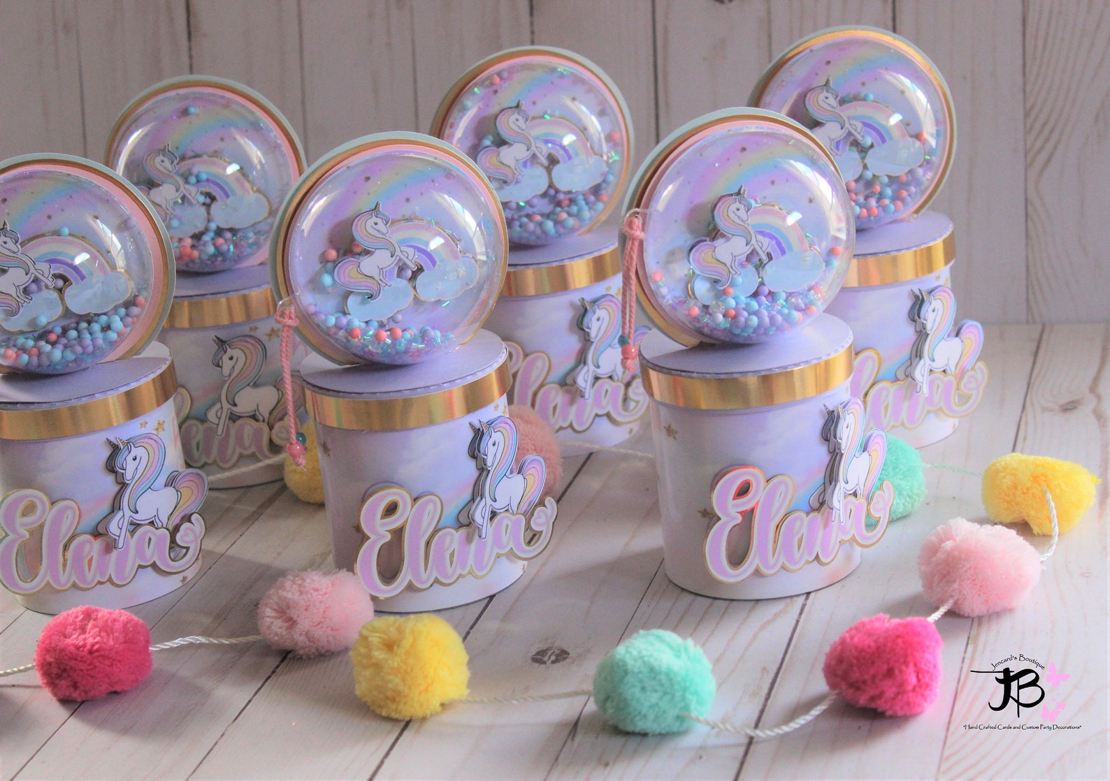 Unicorn Potato Cans, Unicorn Favor Box, Unicorn Personalized Potato ...