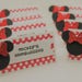 12 Minnie Mouse Food Labels Minnie Mouse Birthday Minnie - Etsy