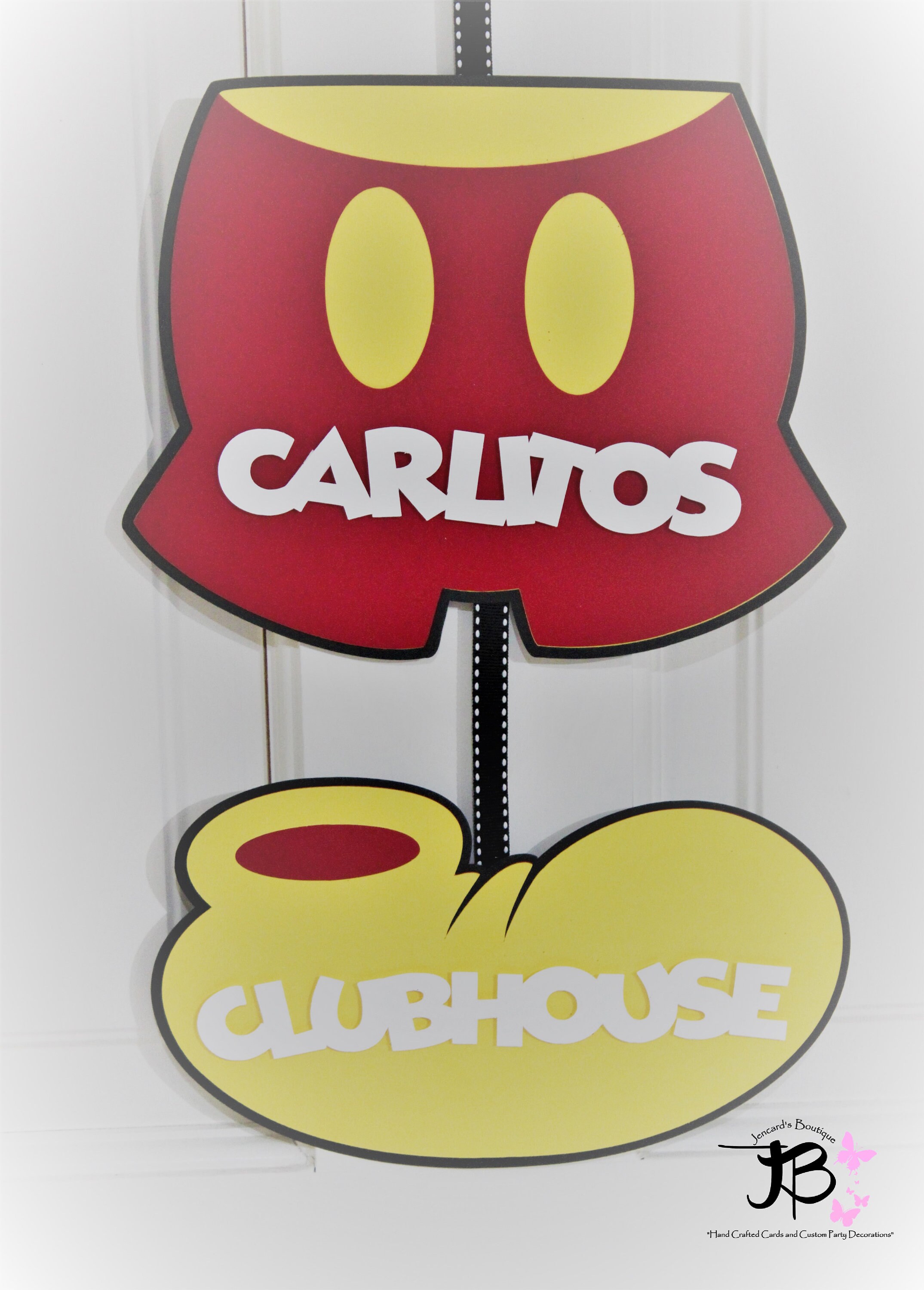 Mickey Mouse Door Sign Mickey Mouse Birthday Door Sign | Etsy Australia