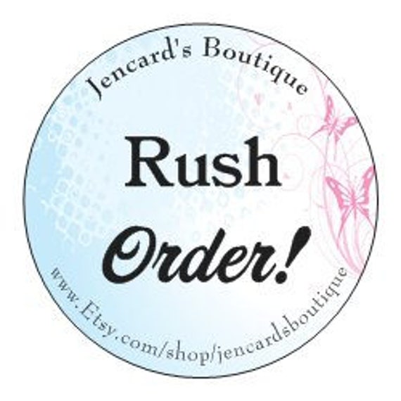 Rush My Order Expedite Processing - Etsy