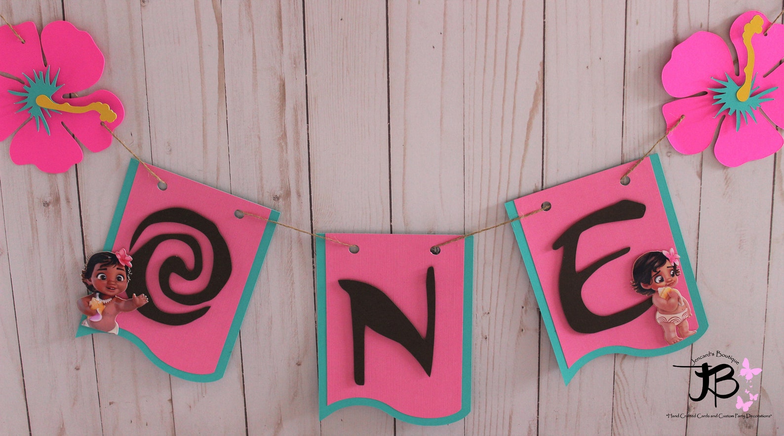 Moana Birthday Banner Moana One Banner Moana Birthday Moana - Etsy