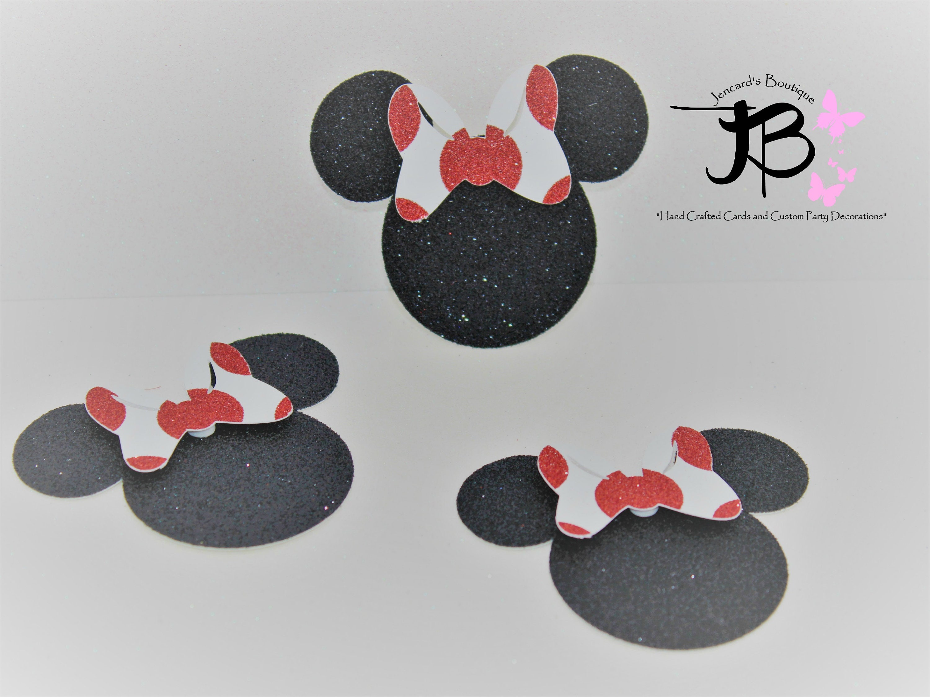 Minnie Mouse Paper Cutouts Minnie Scrapbook Minnie Party | Etsy