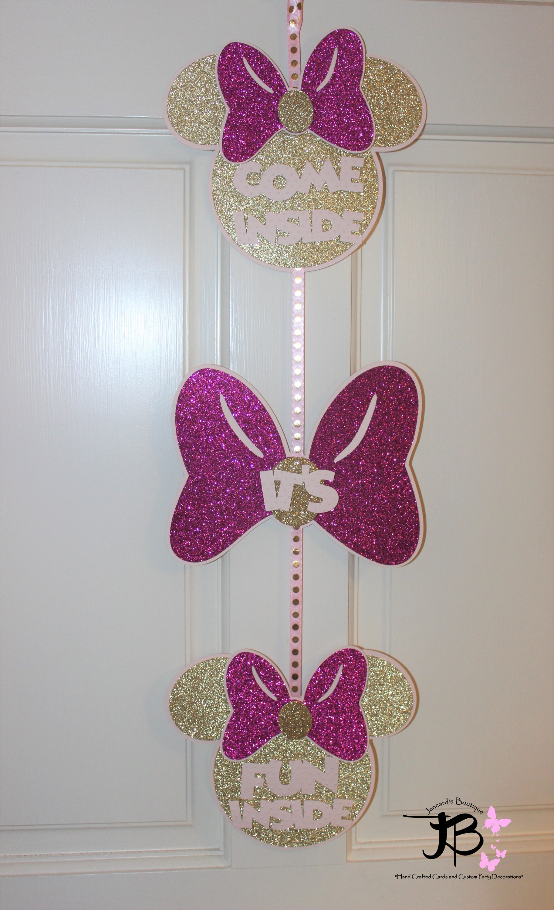 Minnie Mouse Door Sign Minnie Mouse Birthday Door Sign | Etsy