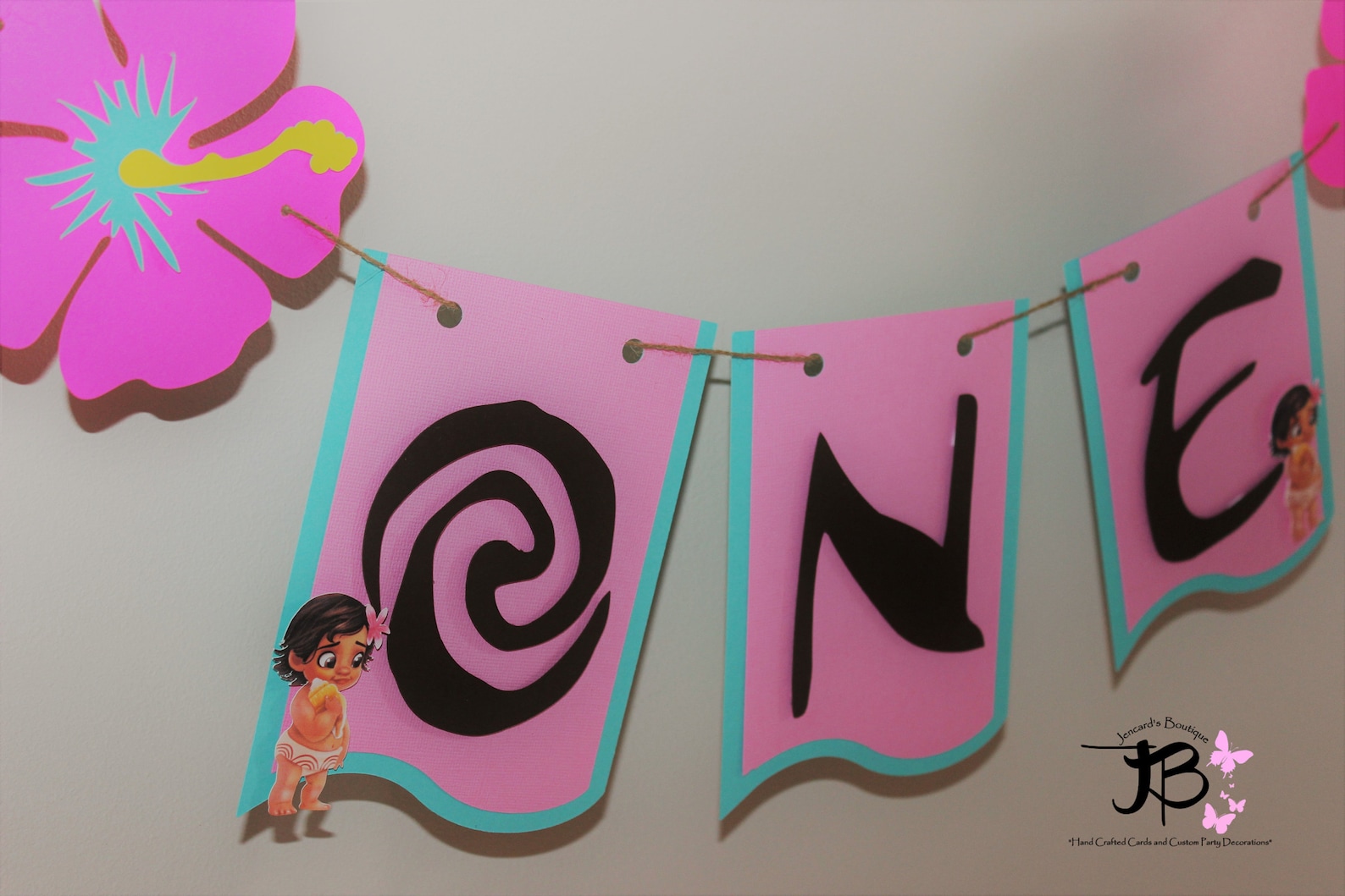 Moana Birthday Banner Moana One Banner Moana Birthday Moana - Etsy