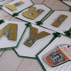 Starbucks Banner, Starbucks Birthday Banner, Starbucks Decoration ...