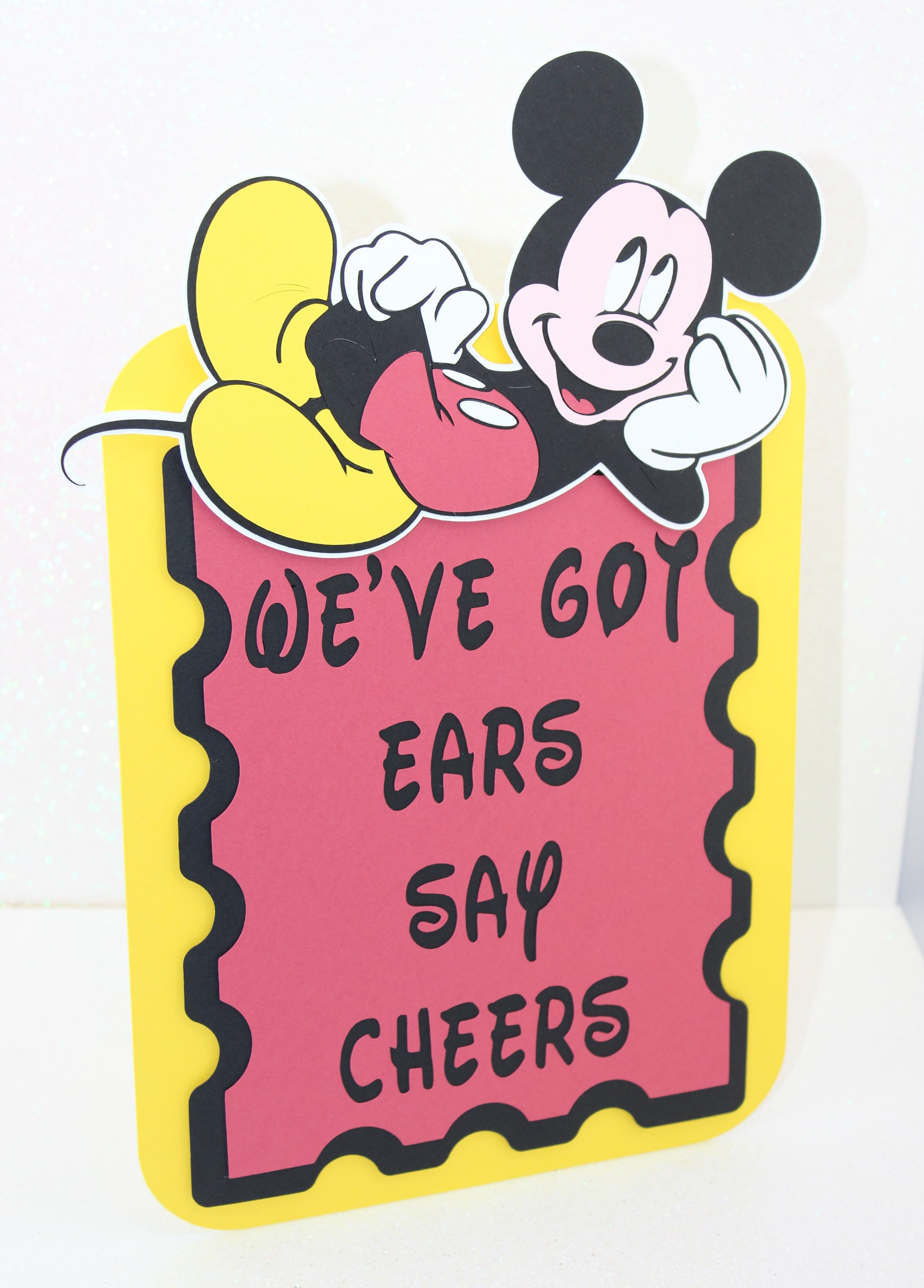 Mickey Party Table Sign Mickey Mouse Clubhouse Party Sign 8 - Etsy