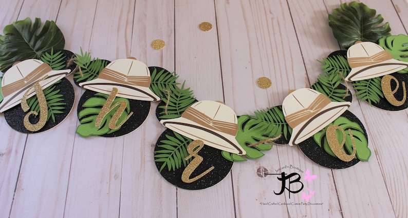 Mickey Mouse Wild One Banner Safari Mickey Mouse Safari - Etsy