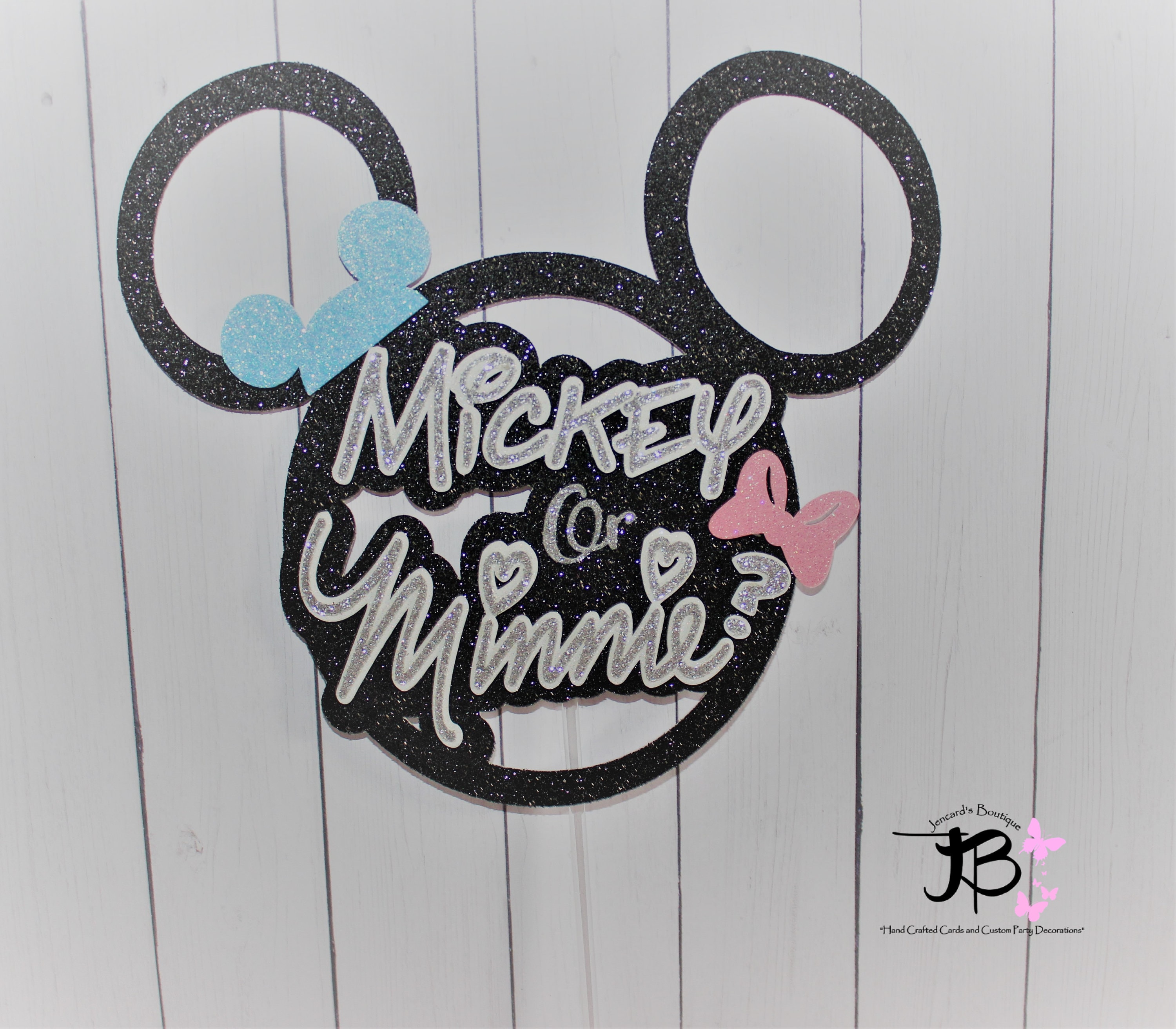 Baby Mickey Mouse Face Cake