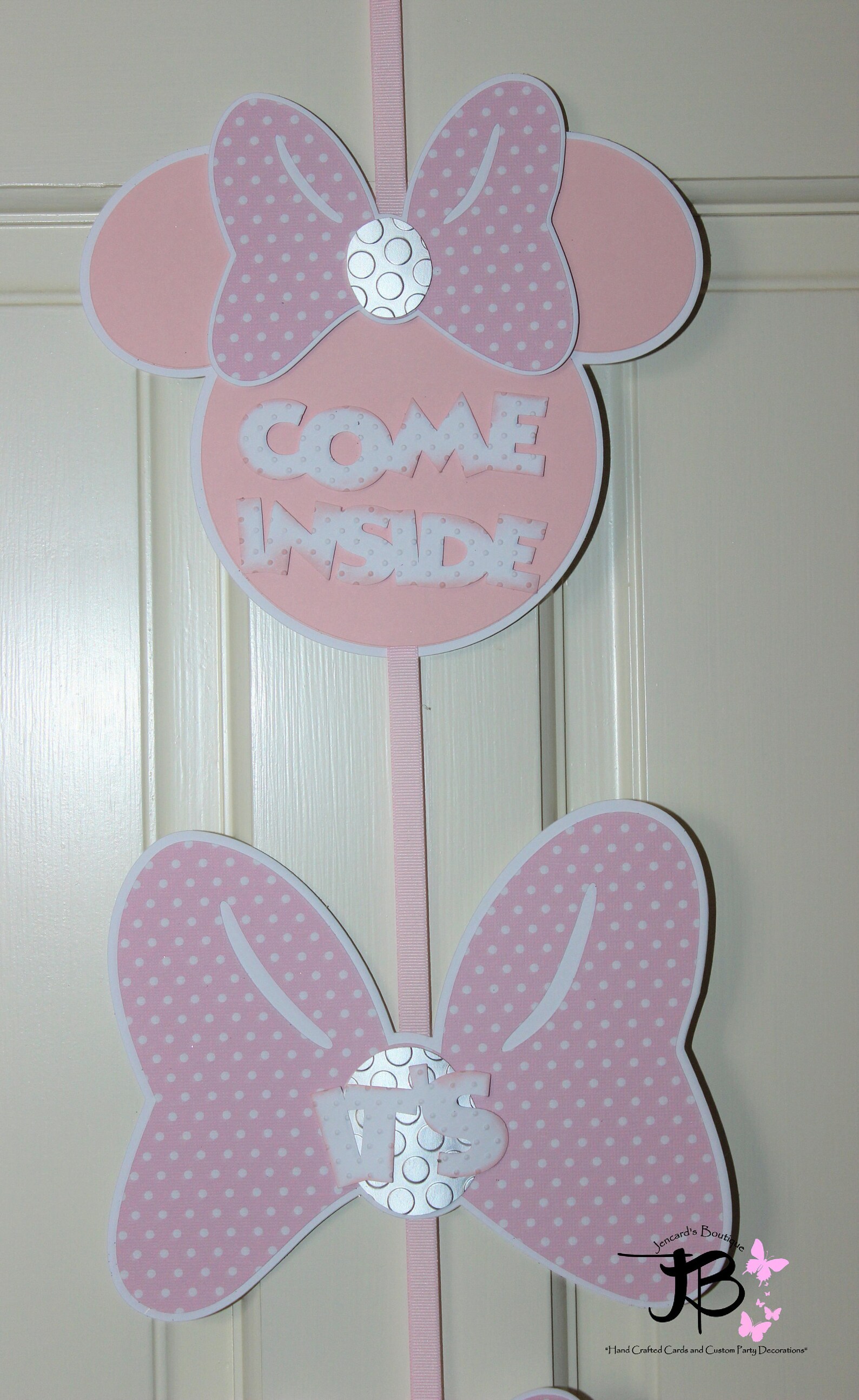 Minnie Mouse Door Sign Minnie Mouse Birthday Door Sign - Etsy