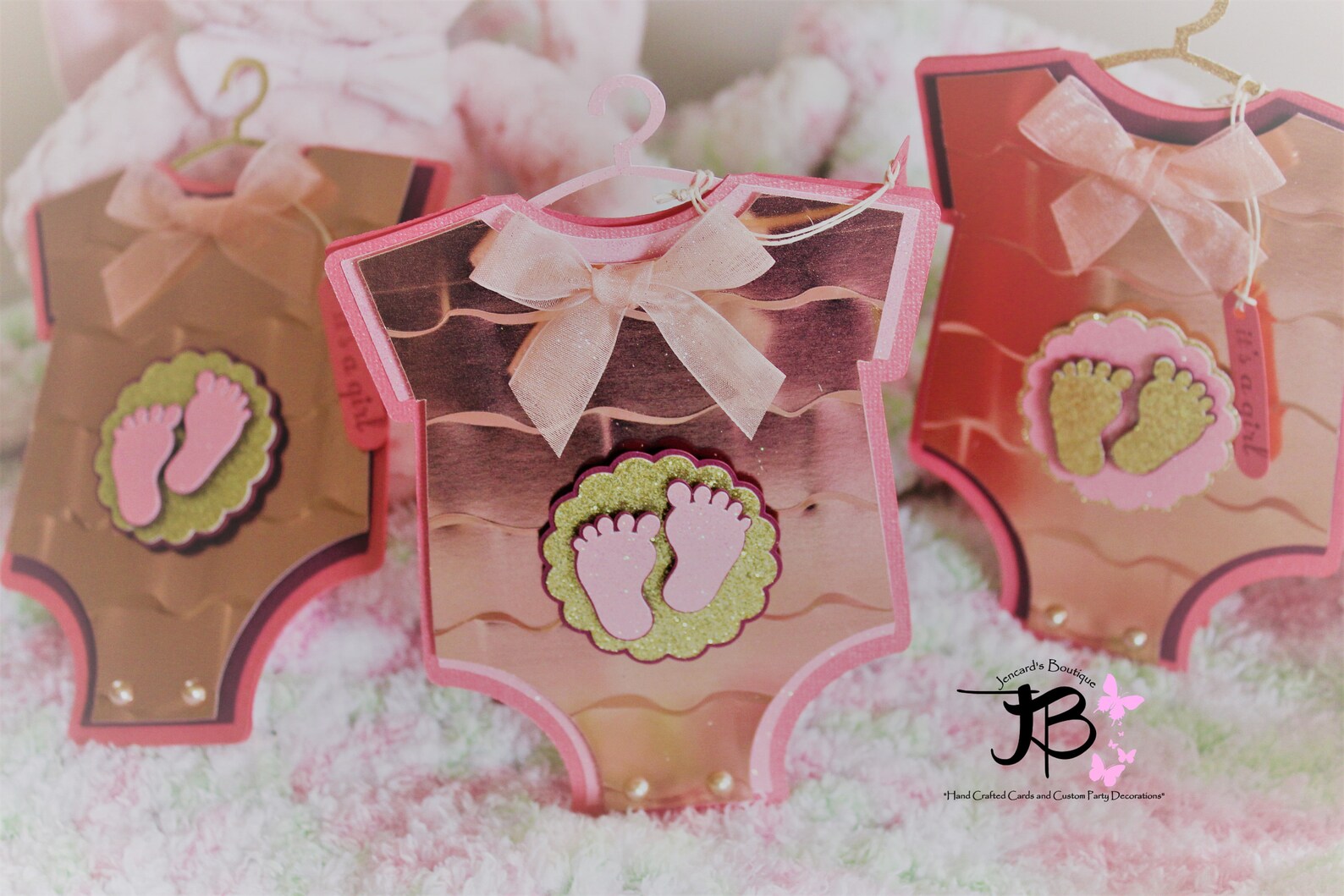 Rose Gold Onesie Invitations Onesie Shower Invitation Rose | Etsy